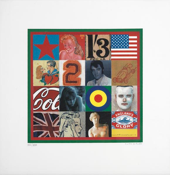 Peter Blake Sources Of Pop Art II (Signed Print) 2000 | For Sale