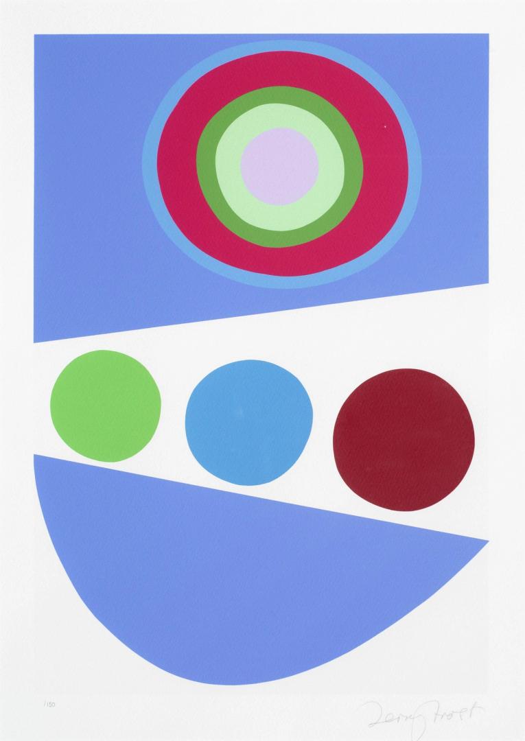 Sir Terry Frost Three For Two (Signed Print) 2001 | MyArtBroker