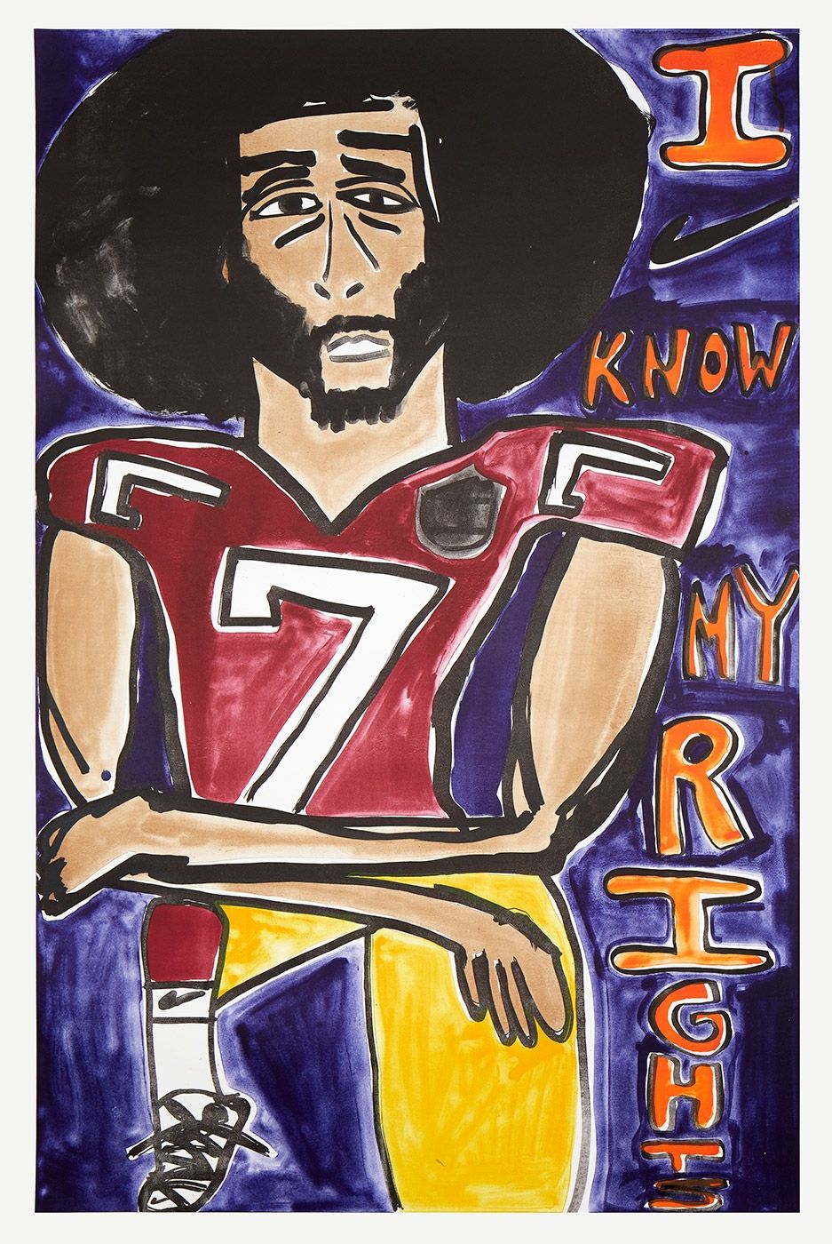 Katherine Bhernhardt I Know My Rights (Signed Print) 2019 | For Sale