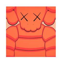 KAWS What Party (orange) (Signed Print) 2020 | MyArtBroker