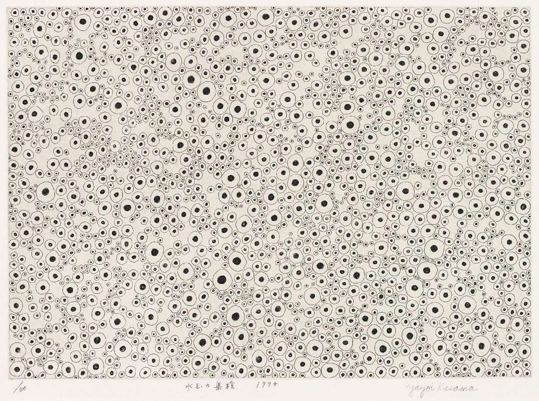 Yayoi Kusama Polka Dot Accumulation (Signed Print) 1994 | MyArtBroker