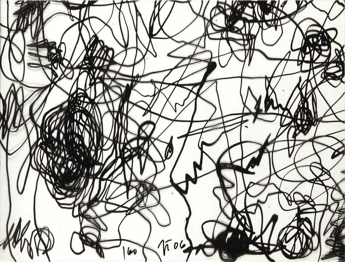 Otto Zitko Untitled 1959 Signed Print 1959