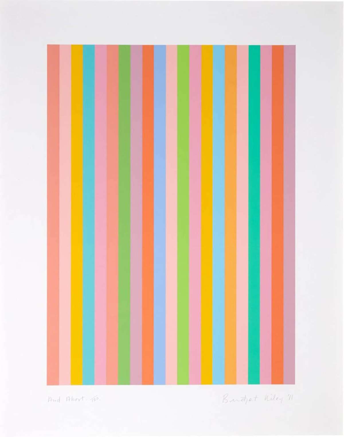 10 Facts About Bridget Riley's Stripes | MyArtBroker