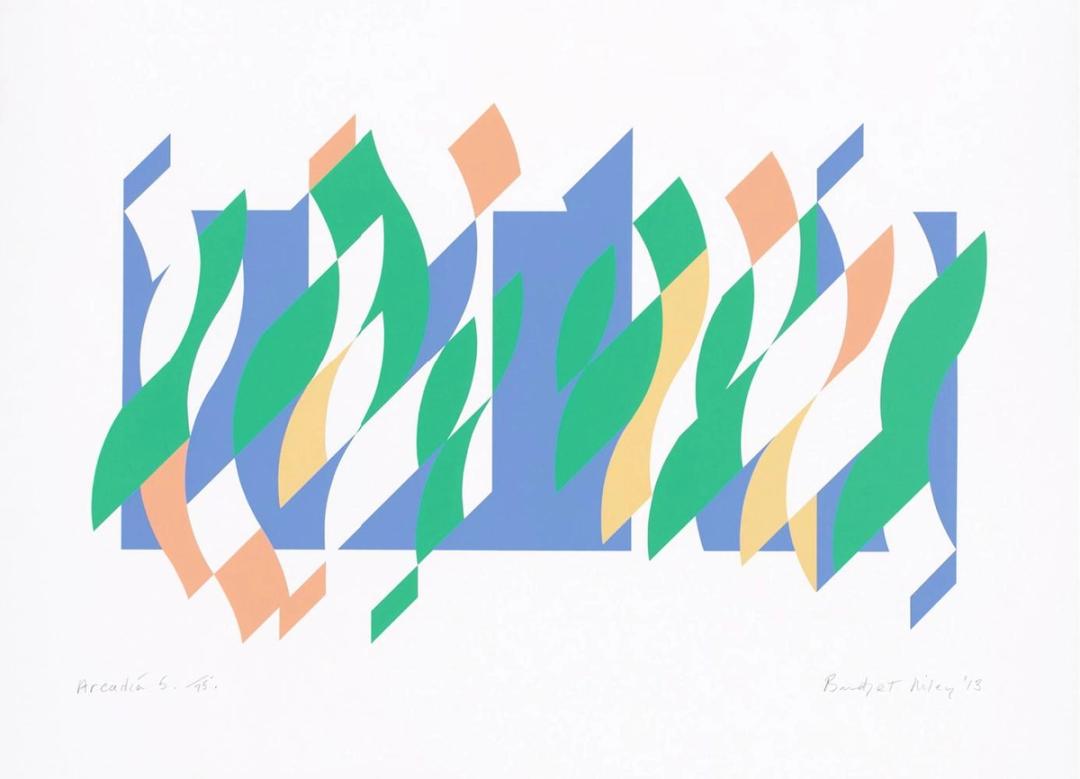 Bridget Riley Arcadia 5 (Signed Print) 2013 | MyArtBroker