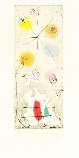 Joan Miro Petite Barrière (Signed Print) 1967 | MyArtBroker