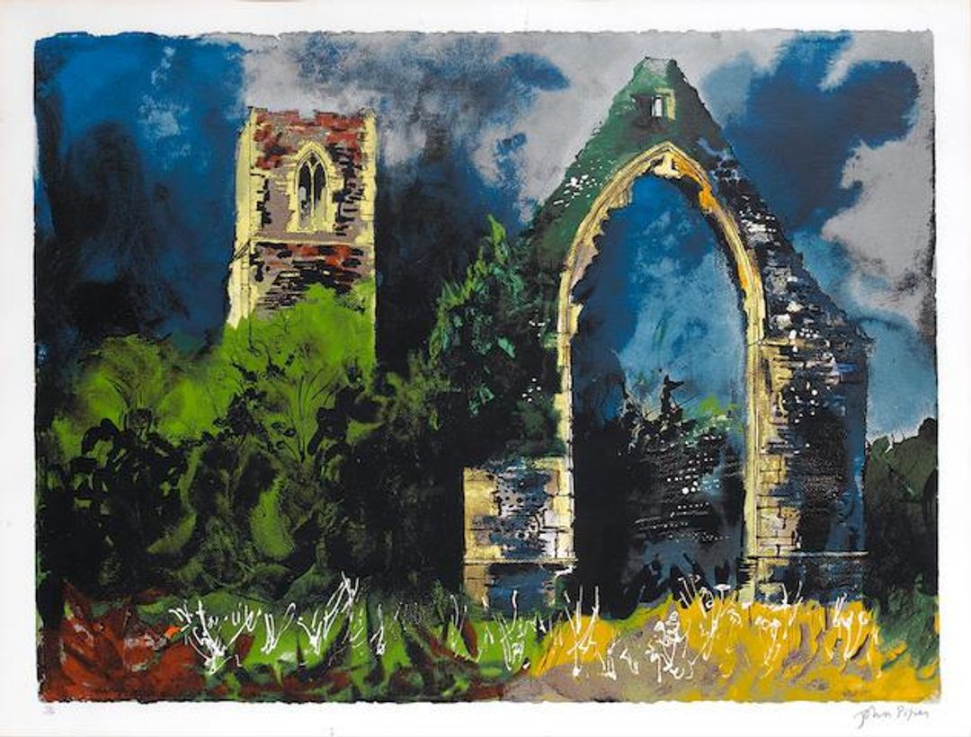 John Piper Babingley Church, Norfolk (Signed Print) 1983 | MyArtBroker