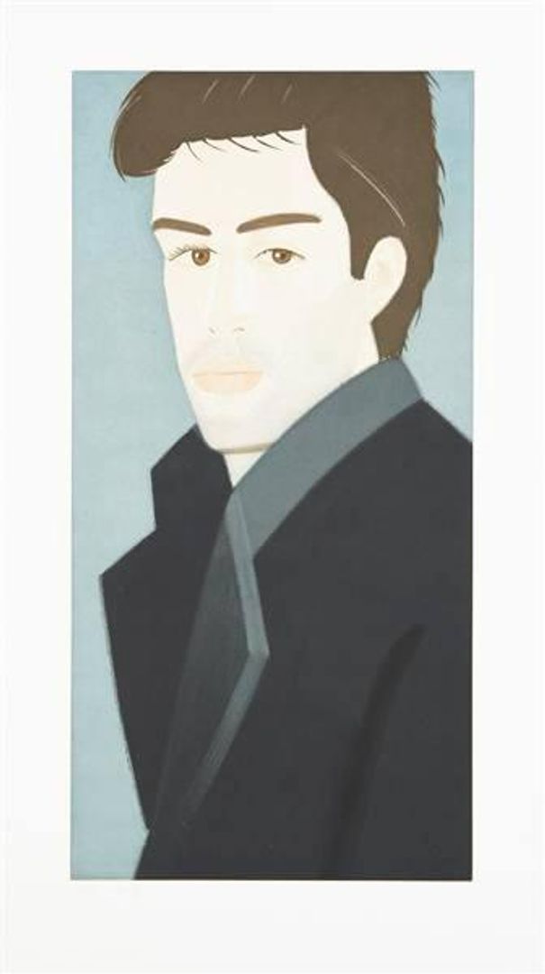 Alex Katz Vincent (Blue Coat) (Signed Print) 1993 | MyArtBroker