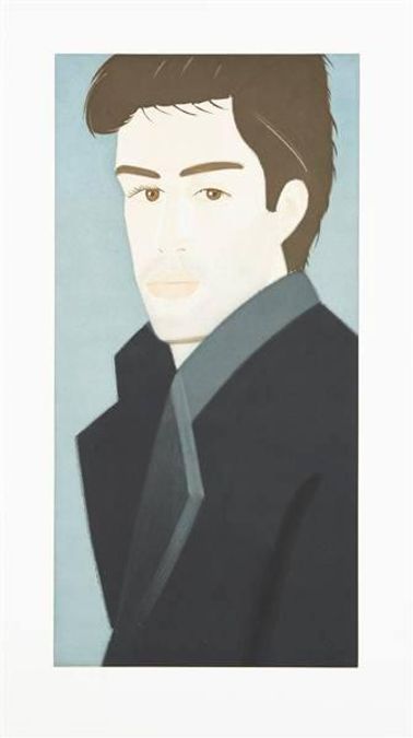 Alex Katz Vincent (Blue Coat) (Signed Print) 1993 | MyArtBroker