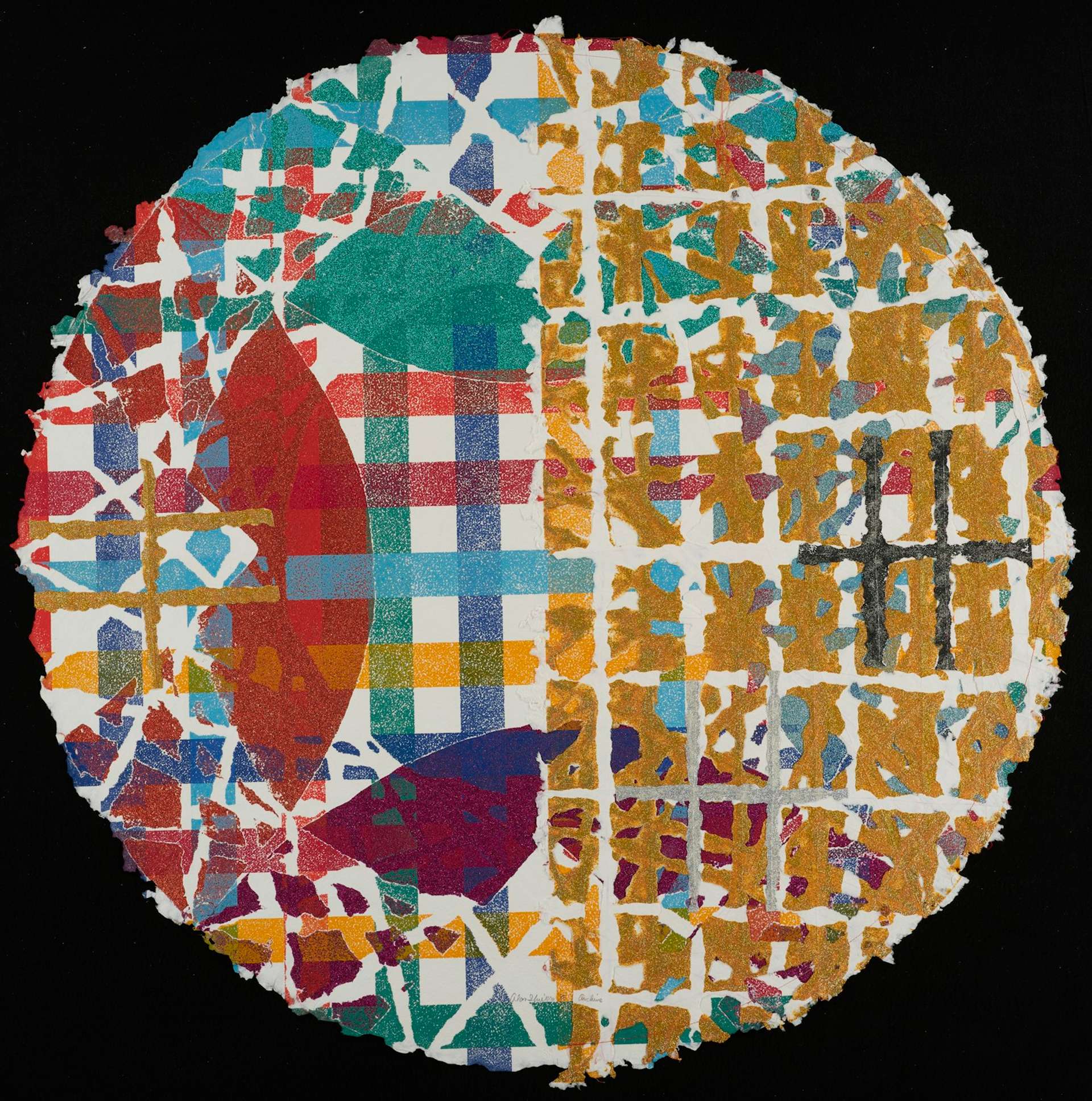 Alan Shields Josh's Route (Signed Print) 1985 | For Sale