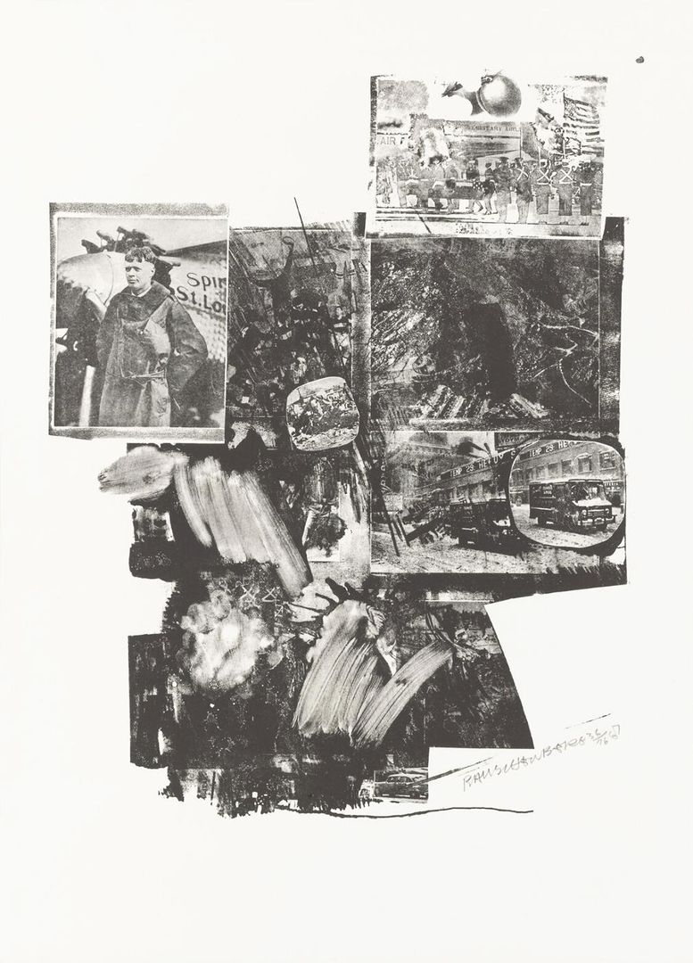 Robert Rauschenberg Test Stone 2 (Signed Print) 1967 | For Sale