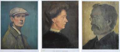 L S Lowry Self Portrait, The Artist Mother And The Artist Father ...