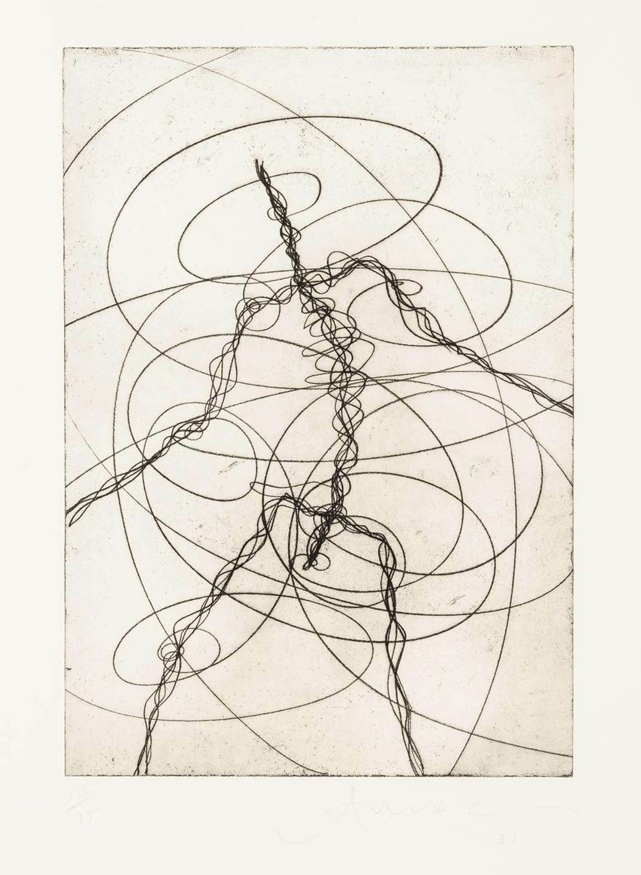 Antony Gormley Feeling Material (Signed Print) 2006 | For Sale