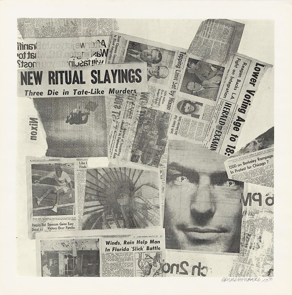 Robert Rauschenberg Features VIII (Signed Print) 1970 | For Sale