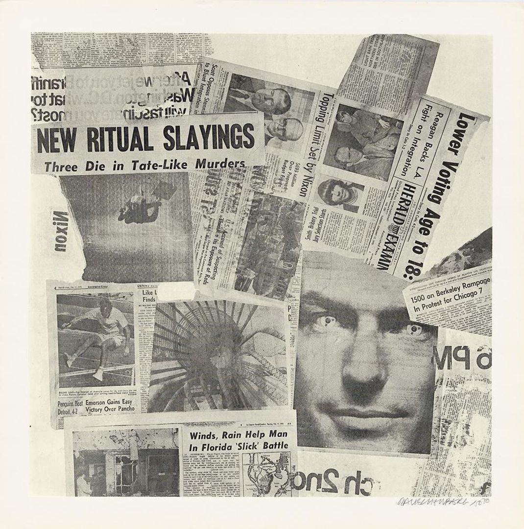 Robert Rauschenberg Features VIII (Signed Print) 1970 | MyArtBroker