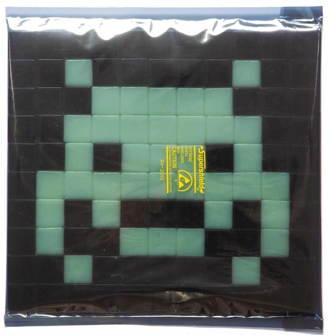 Invader Invasion Kit 15, Glow In The Space (Signed Ceramic) 2013 ...