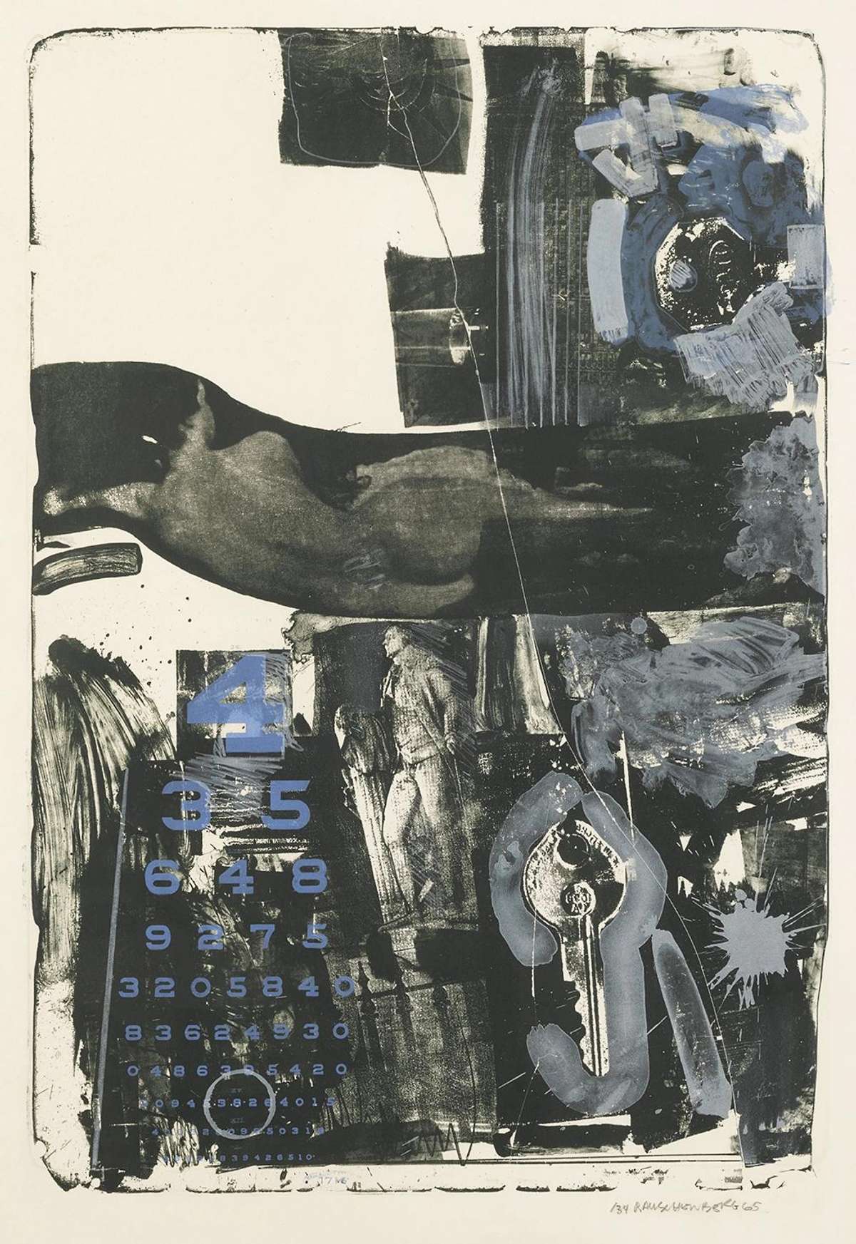 Robert Rauschenberg Breakthrough II (Signed Print) 1965 | For Sale