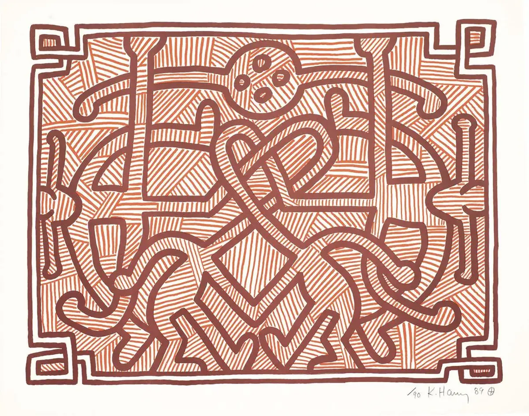 Keith Haring's Legacy of Line and Form: The Blueprint Drawings ...