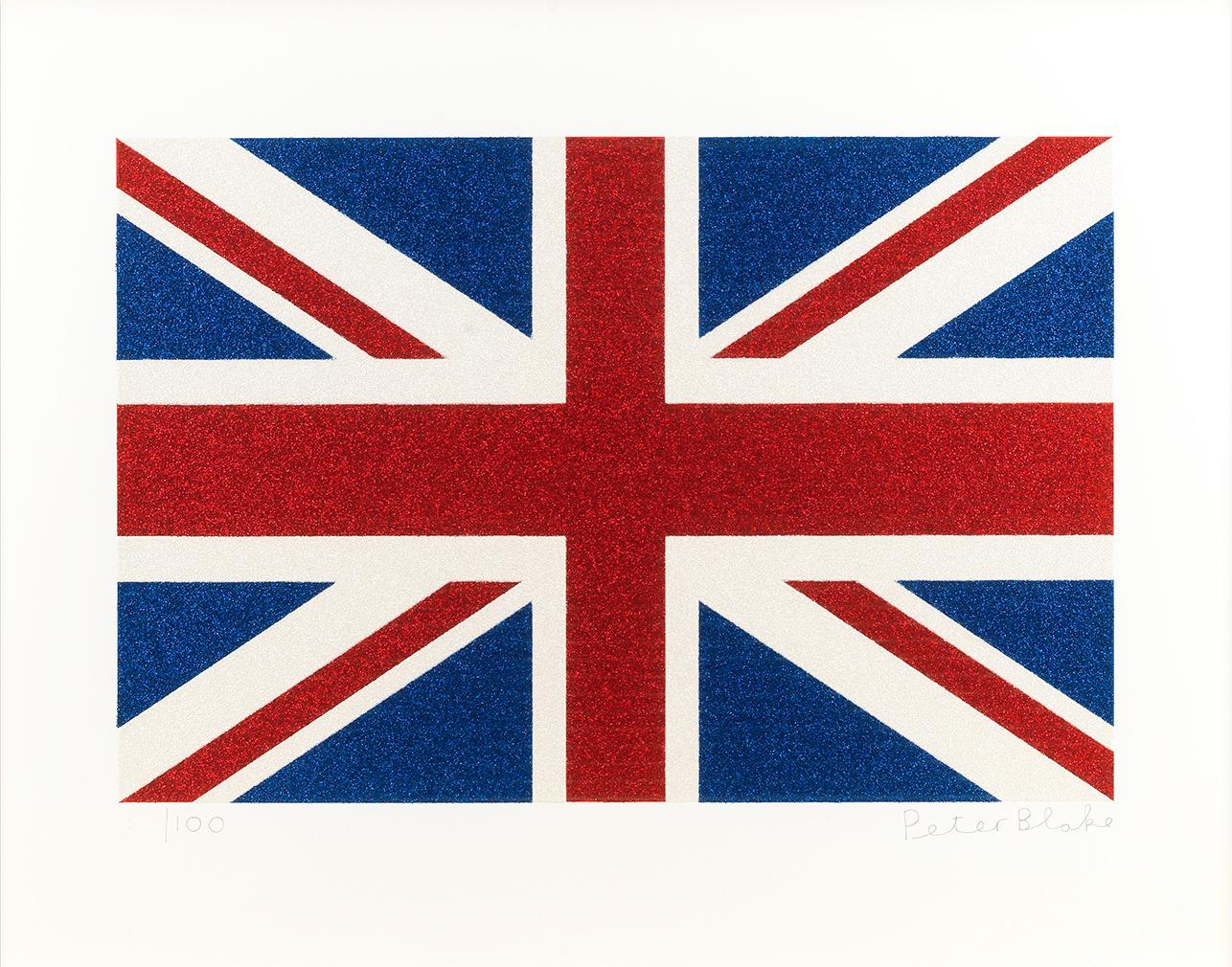 Peter Blake Union Flag (small) (Signed Print) 2016 | MyArtBroker