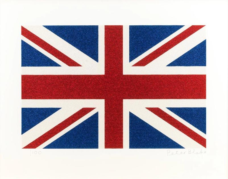 Peter Blake Union Flag (small) (Signed Print) 2016 | MyArtBroker