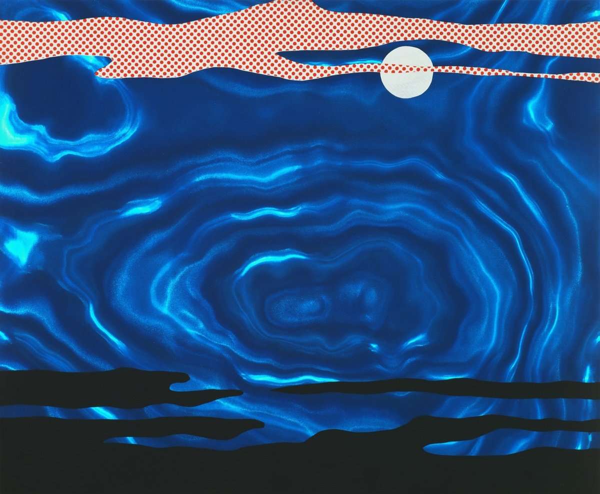 10 Facts About Roy Lichtenstein's Landscapes, Moonscapes, Seascapes ...