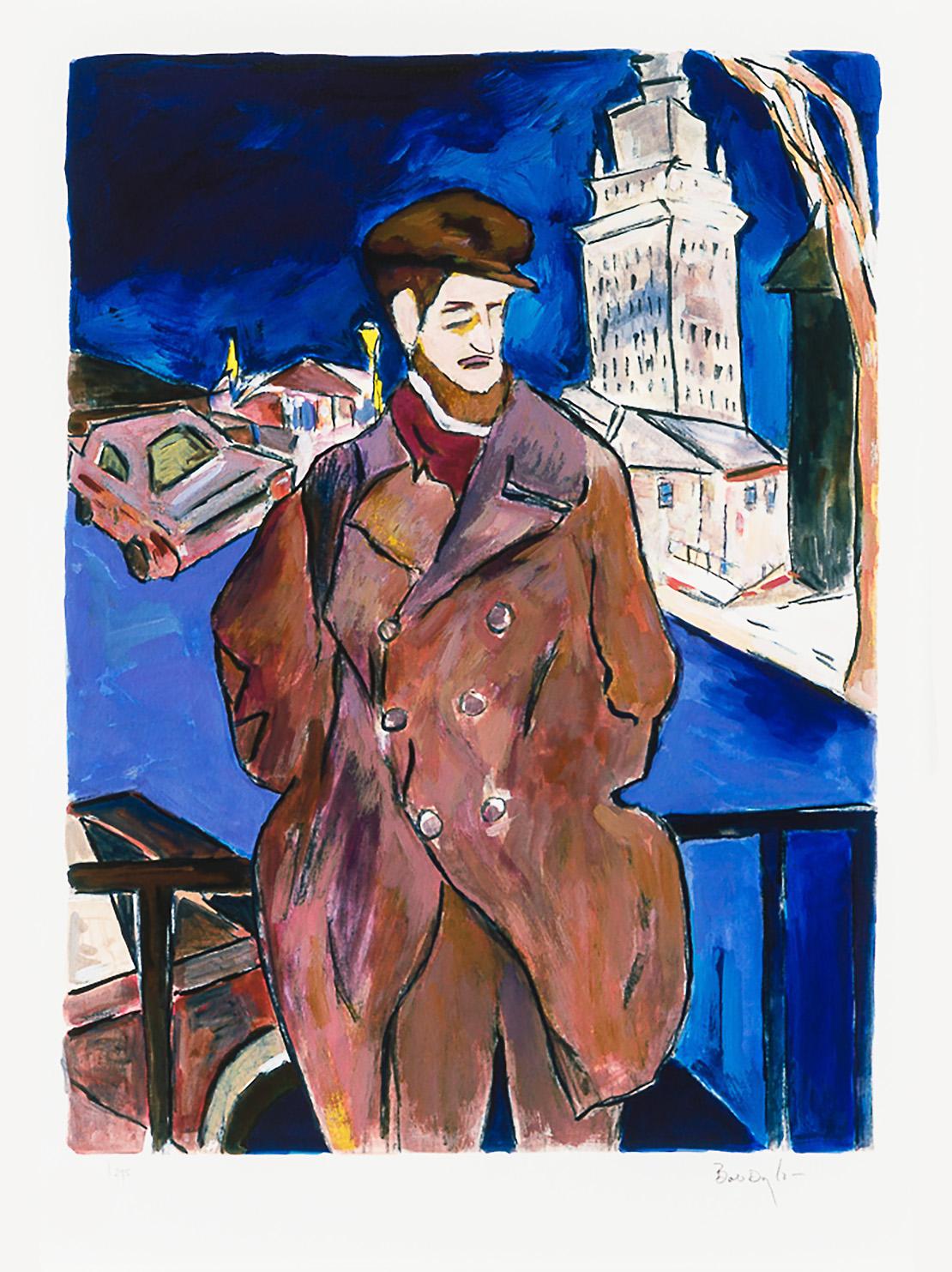 Bob Dylan Man On A Bridge (2016) (Signed Print) 2016 | For Sale