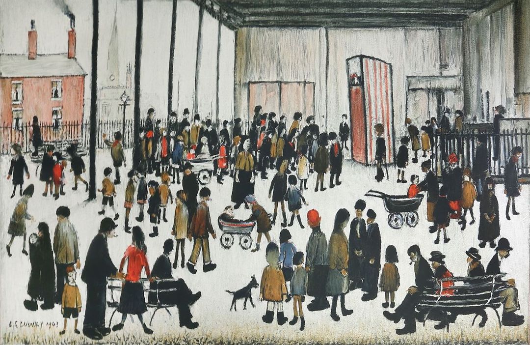 Town And Street Scenes by L S Lowry Meaning, Analysis & Auction Results ...