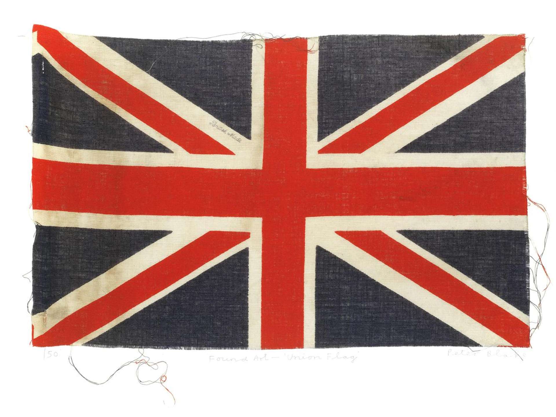 Peter Blake Found Art, Union Flag (Signed Print) 2008 | MyArtBroker