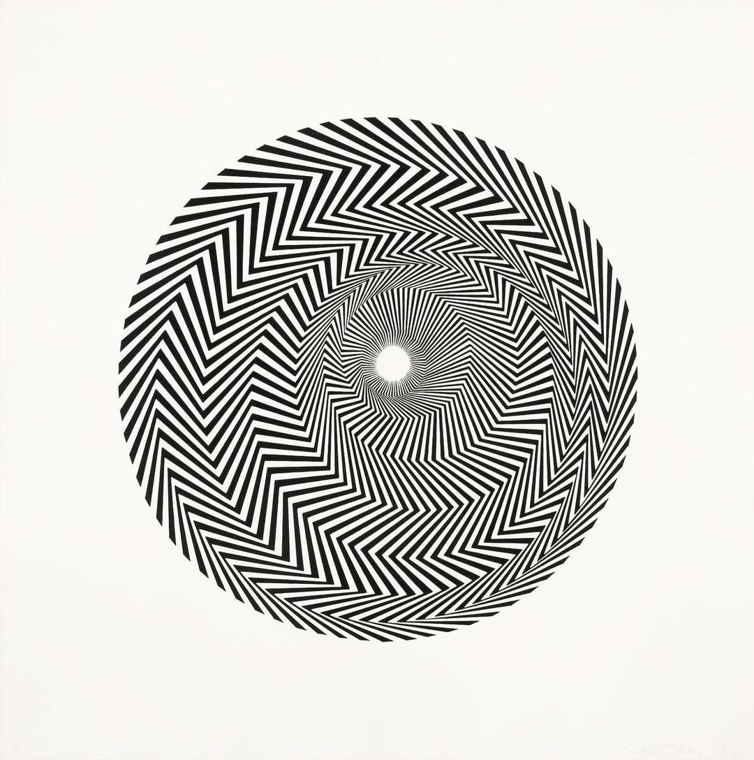Exploring Bridget Riley's Movement in Squares | MyArtBroker | Article