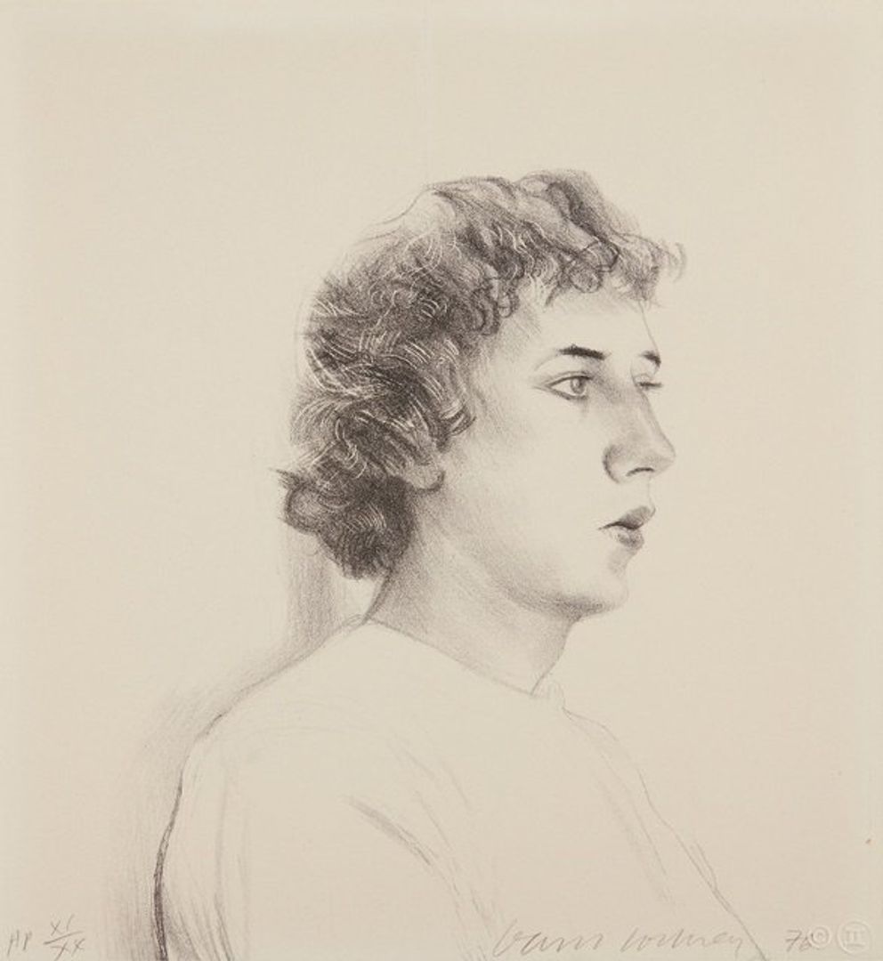 « Gregory Evans » par David Hockney : signification, analyse et ...