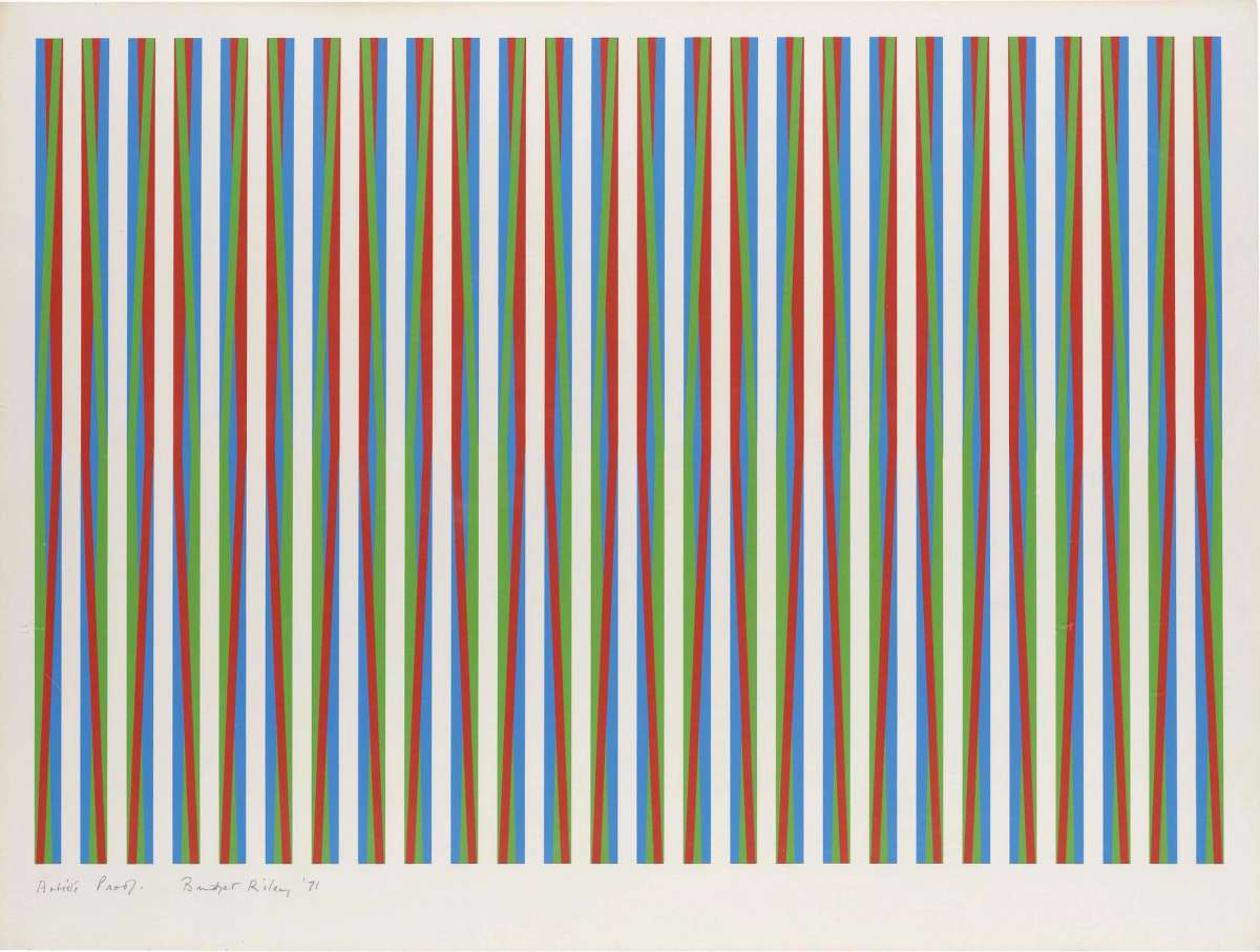 10 Facts About Bridget Riley's Stripes | MyArtBroker