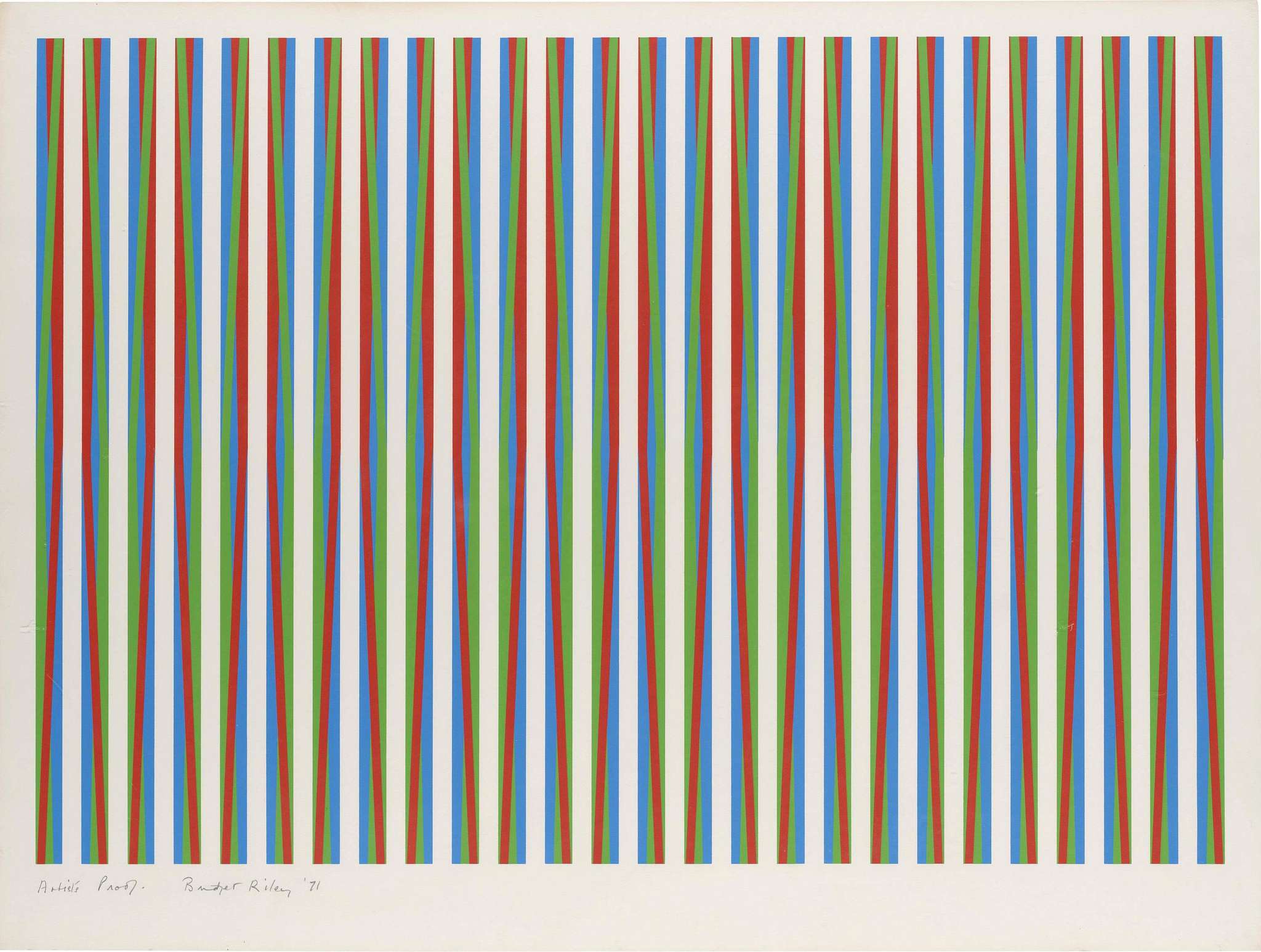 10 Facts About Bridget Riley's Stripes | MyArtBroker