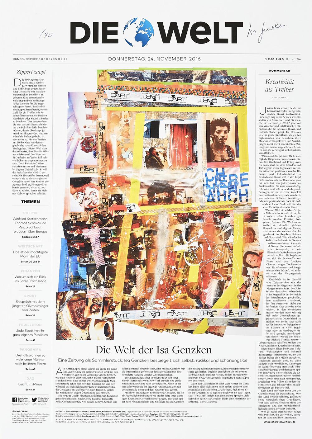 Isa Genzken Die Welt Der Isa Genzken (Signed Print) 2016 | MyArtBroker