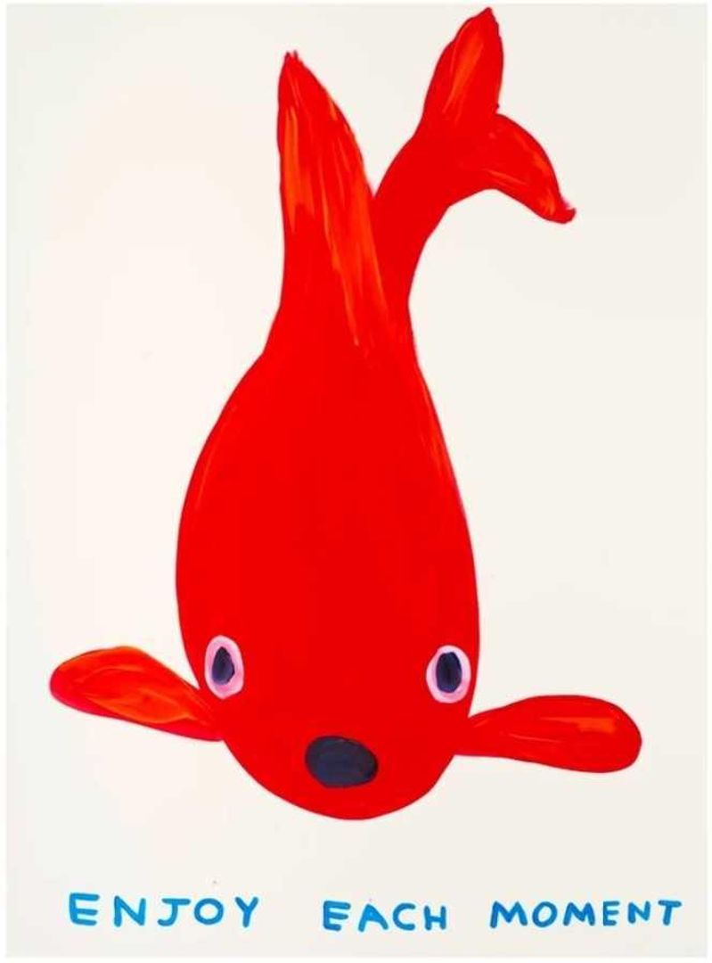 David Shrigley Untitled (Enjoy) (Signed Print) 2022 | MyArtBroker