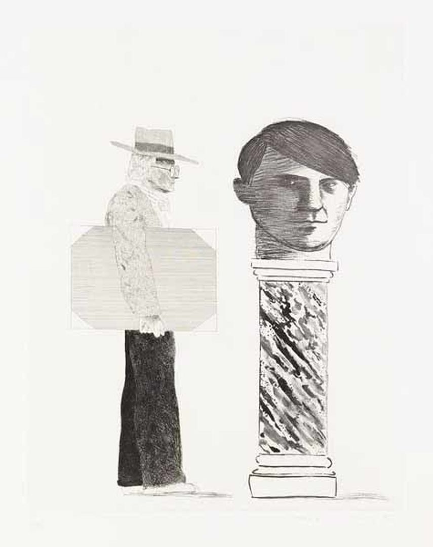 « Influences » par David Hockney : signification, analyse et résultats ...