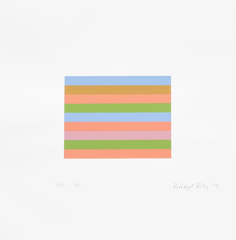 Bridget Riley Vista (Signed Print) 2017 | MyArtBroker