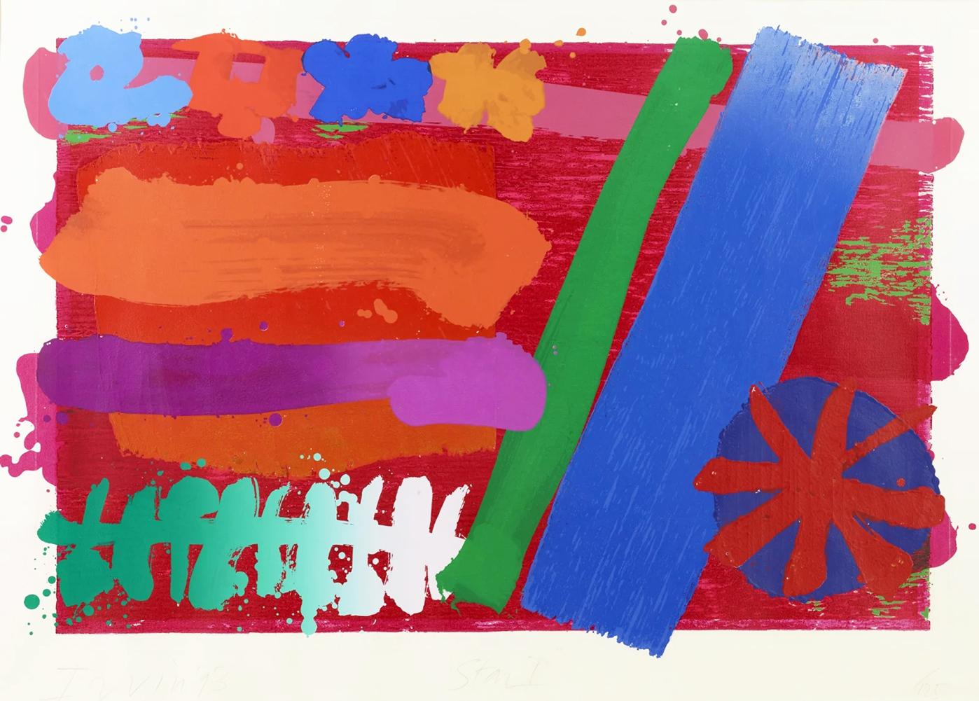 Albert Irvin Star I (Signed Print) 1993 | MyArtBroker