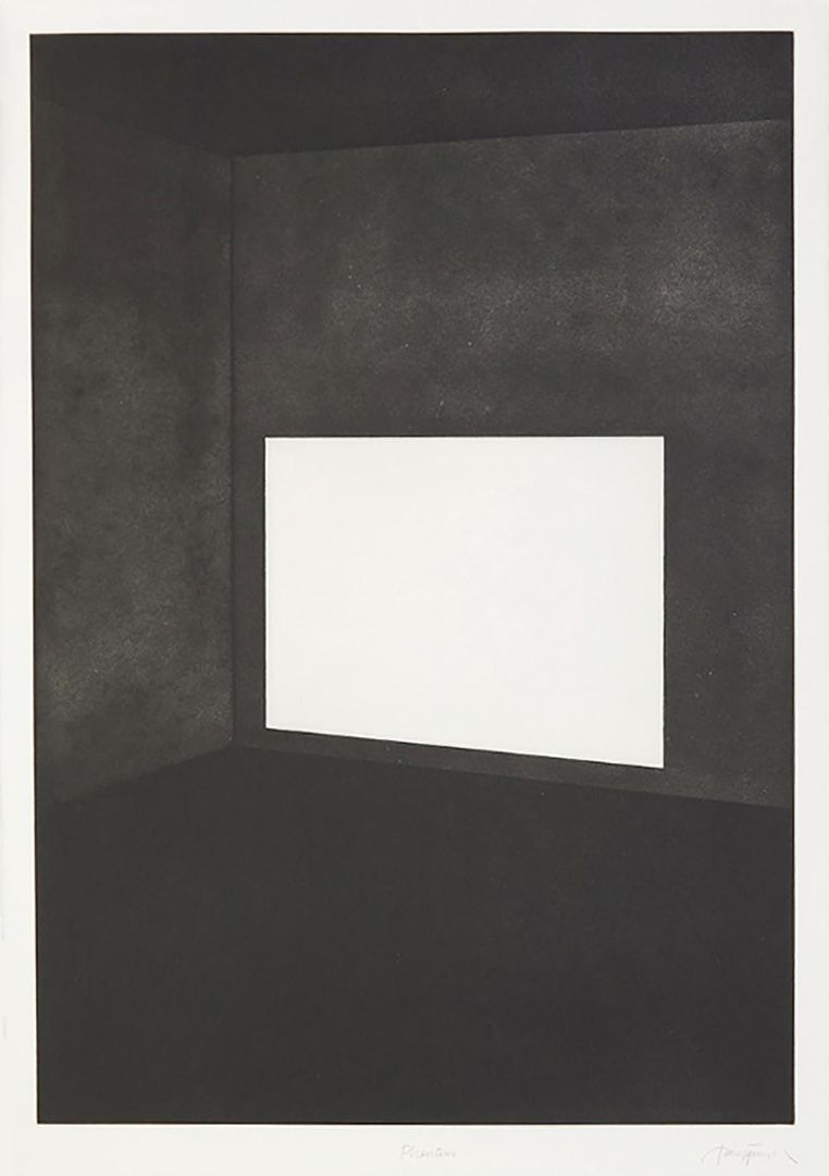 James Turrell Munson (Signed Print) 1989