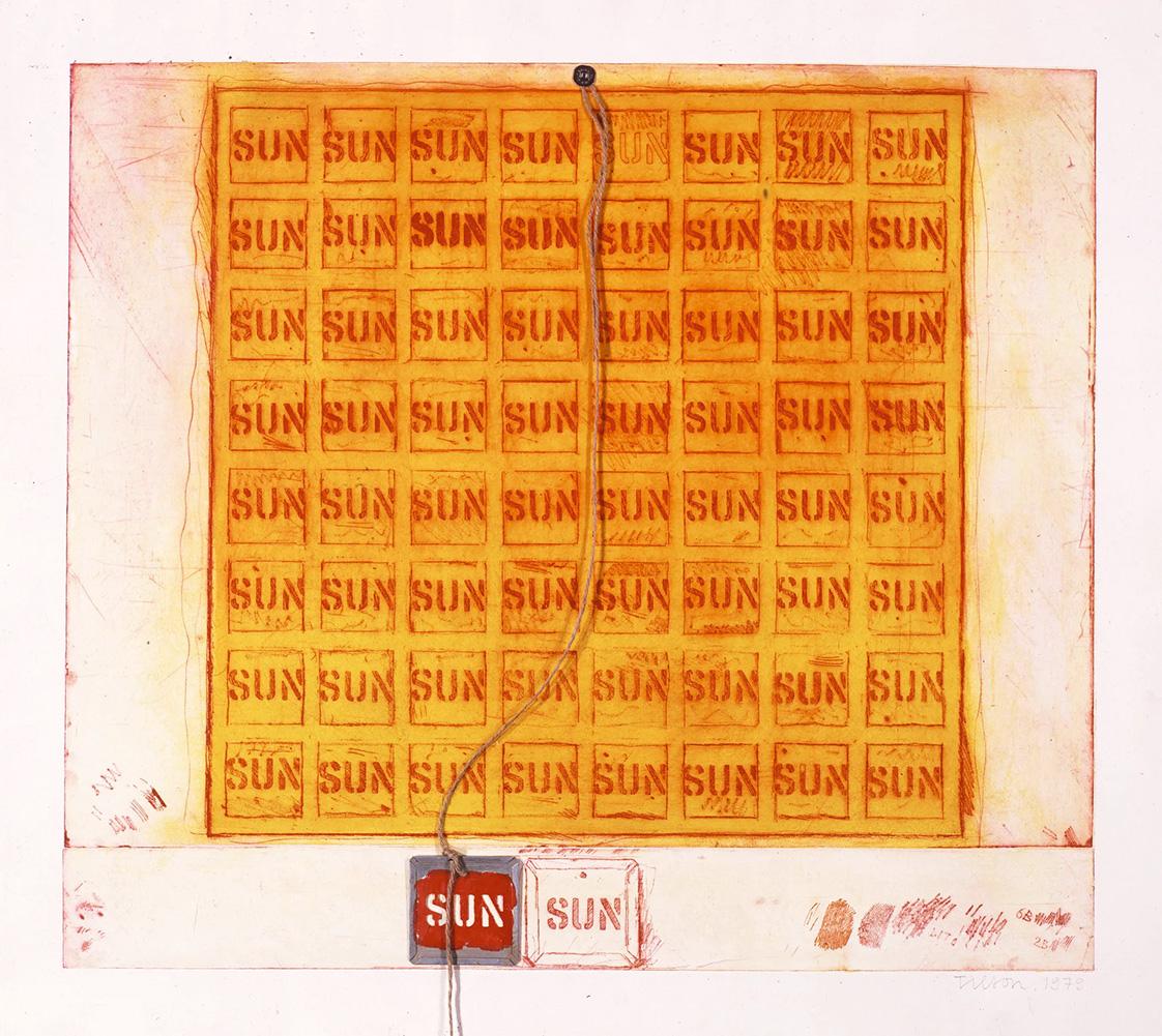 Joe Tilson Sun Mantra (Signed Print) 1979 | For Sale