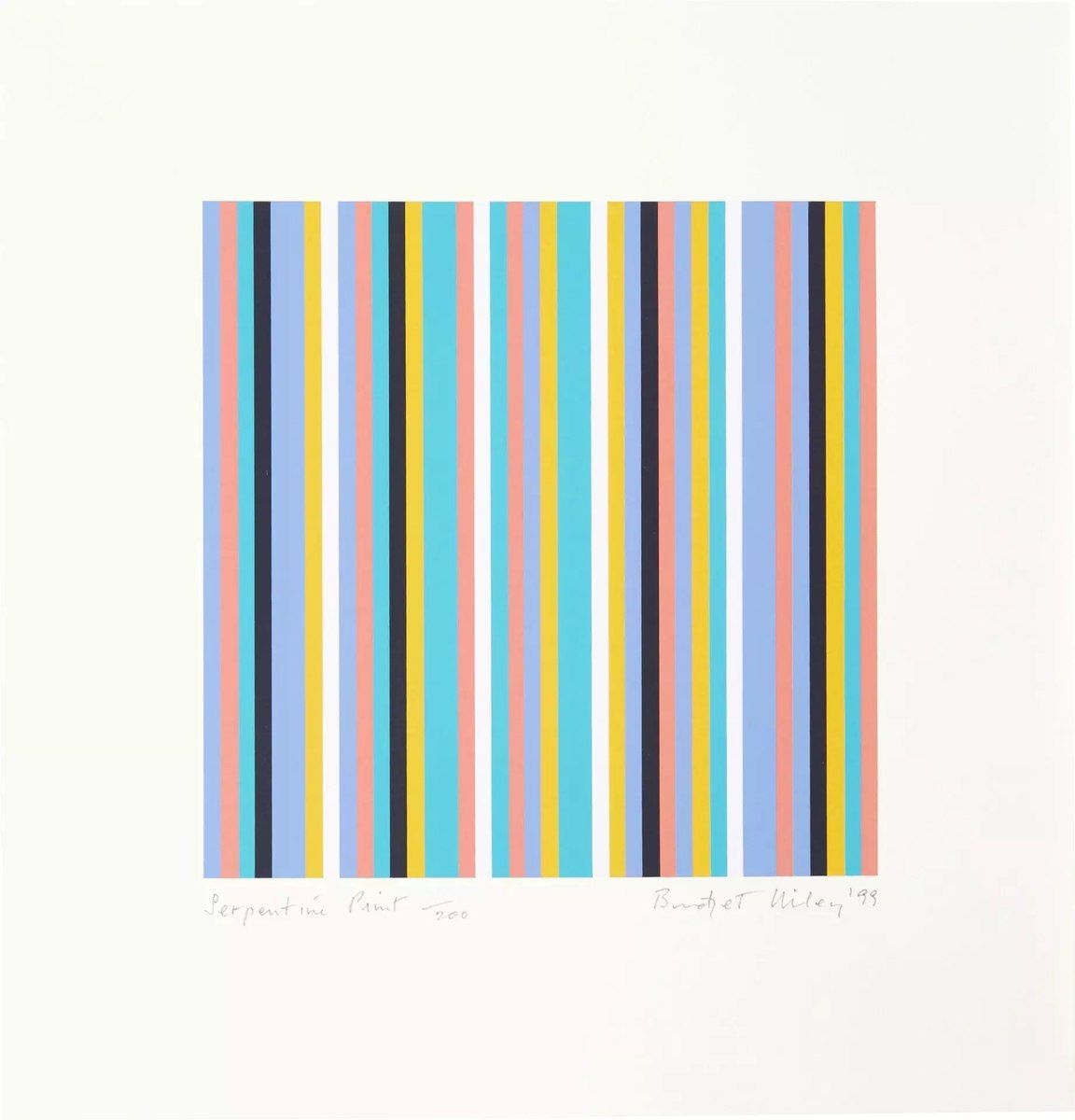 Stripes by Bridget Riley Background & Meaning | MyArtBroker