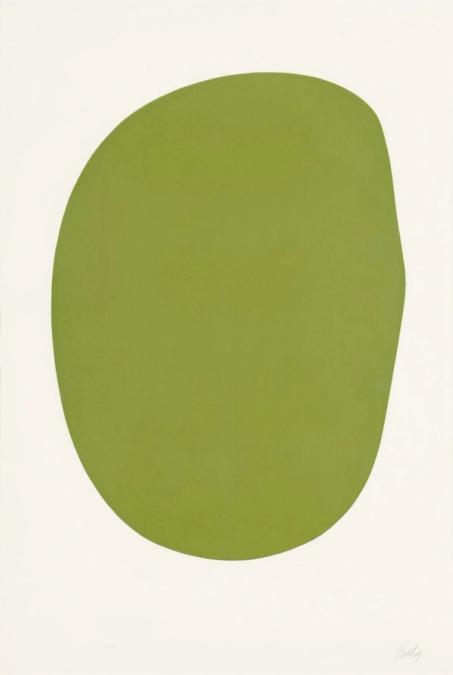 Ellsworth Kelly Green (Signed Print) 1965 | MyArtBroker