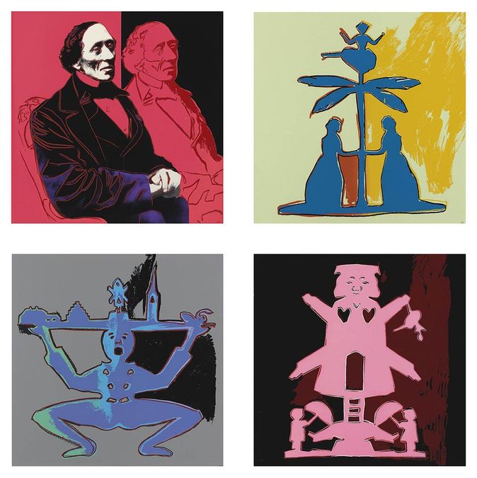 Andy Warhol Hans Christian Andersen (F. & S. II.394-397) (complete set ...