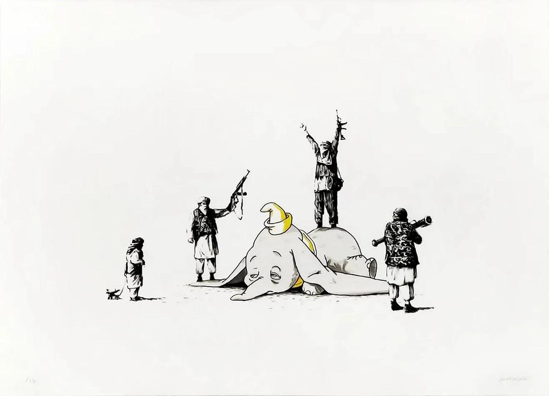 Dumbo by Banksy Meaning, Analysis & Auction Results | MyArtBroker