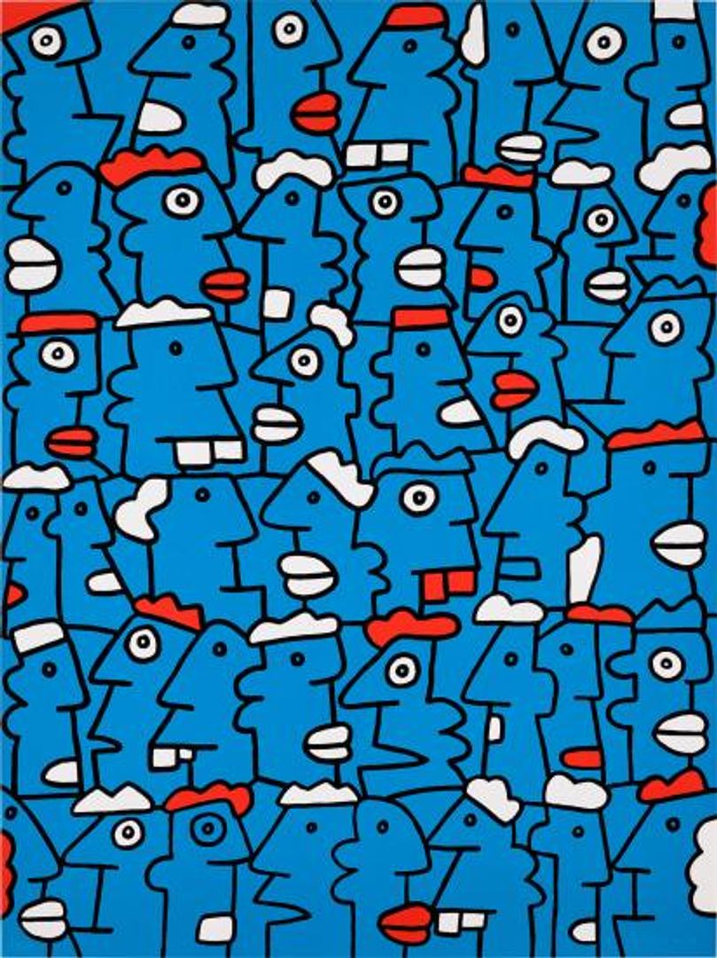 Thierry Noir Fast Form Manifest (Signed Print) 2016 | MyArtBroker