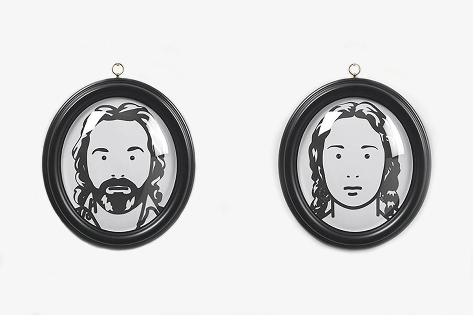 Julian Opie Luc And Ludivine Get Married. (pair 03) (Signed Print) 2007 | MyArtBroker