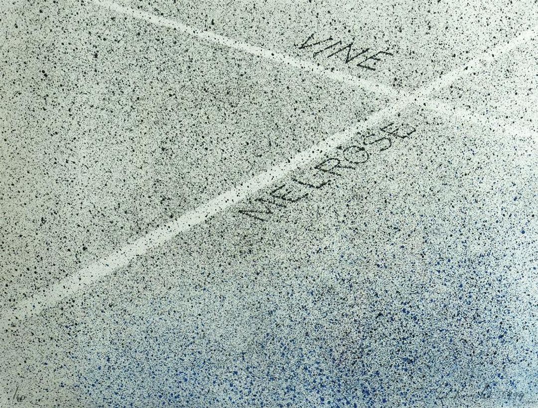 Ed Ruscha Vine Melrose (Signed Print) 1999 | MyArtBroker