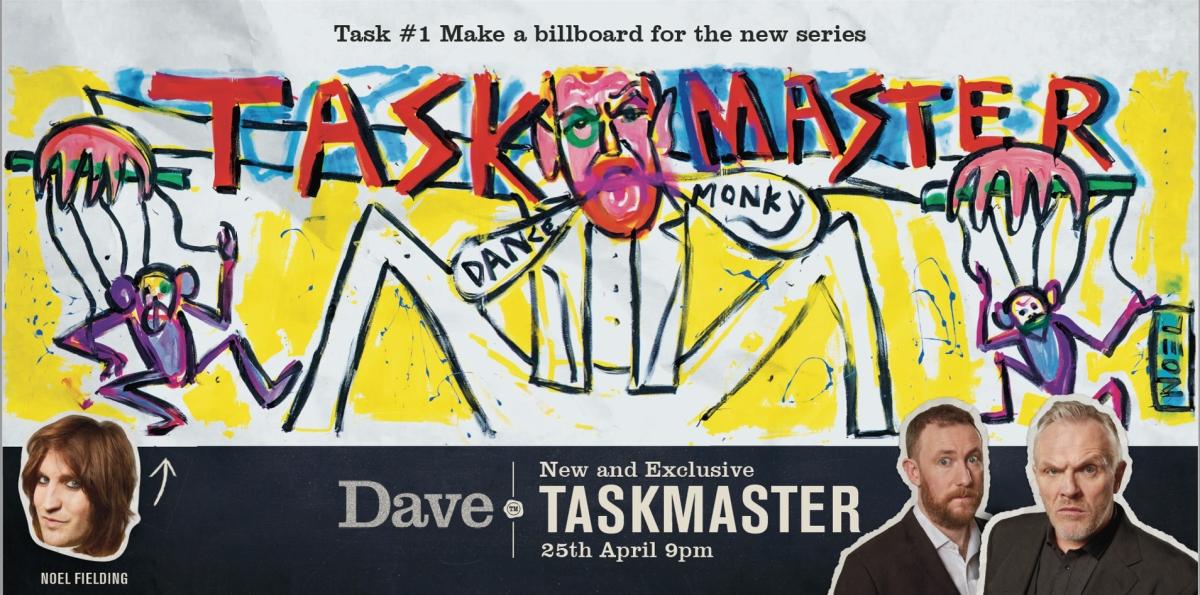 Noel Fielding is staring in Taskmaster on Dave | PBJ Management