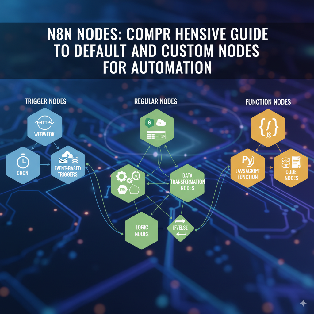 Mastering n8n Nodes: Guide to Automation and Custom Nodes