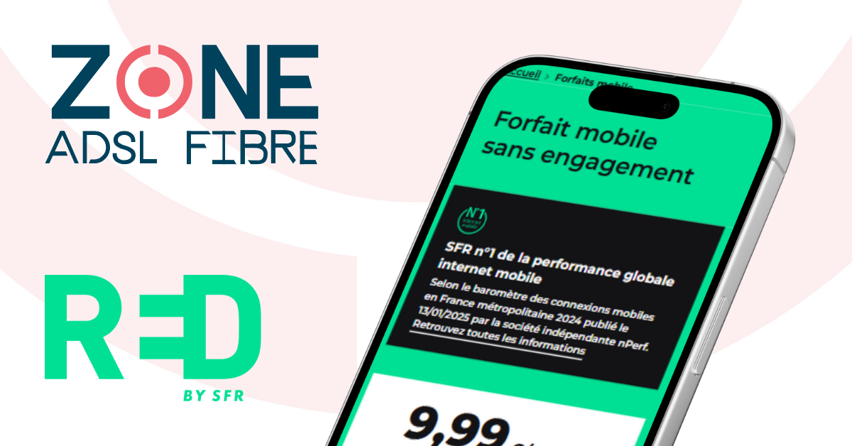 Forfait mobile RED by SFR - ⭐ Avis client Décembre 2025