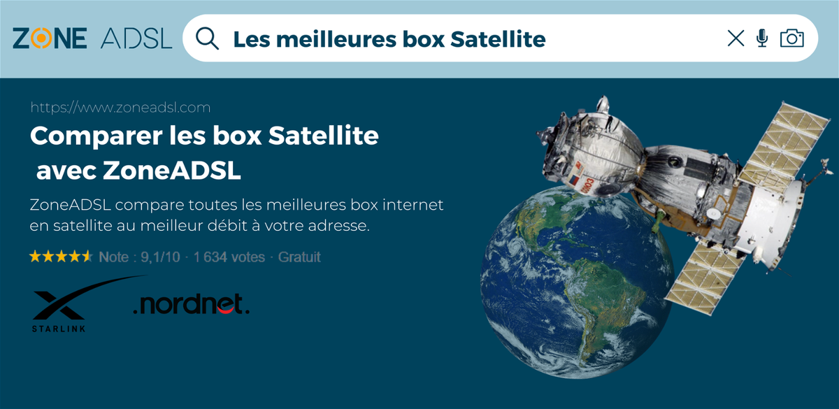 📡 Comparatif des offres internet par satellite en Janvier 2025