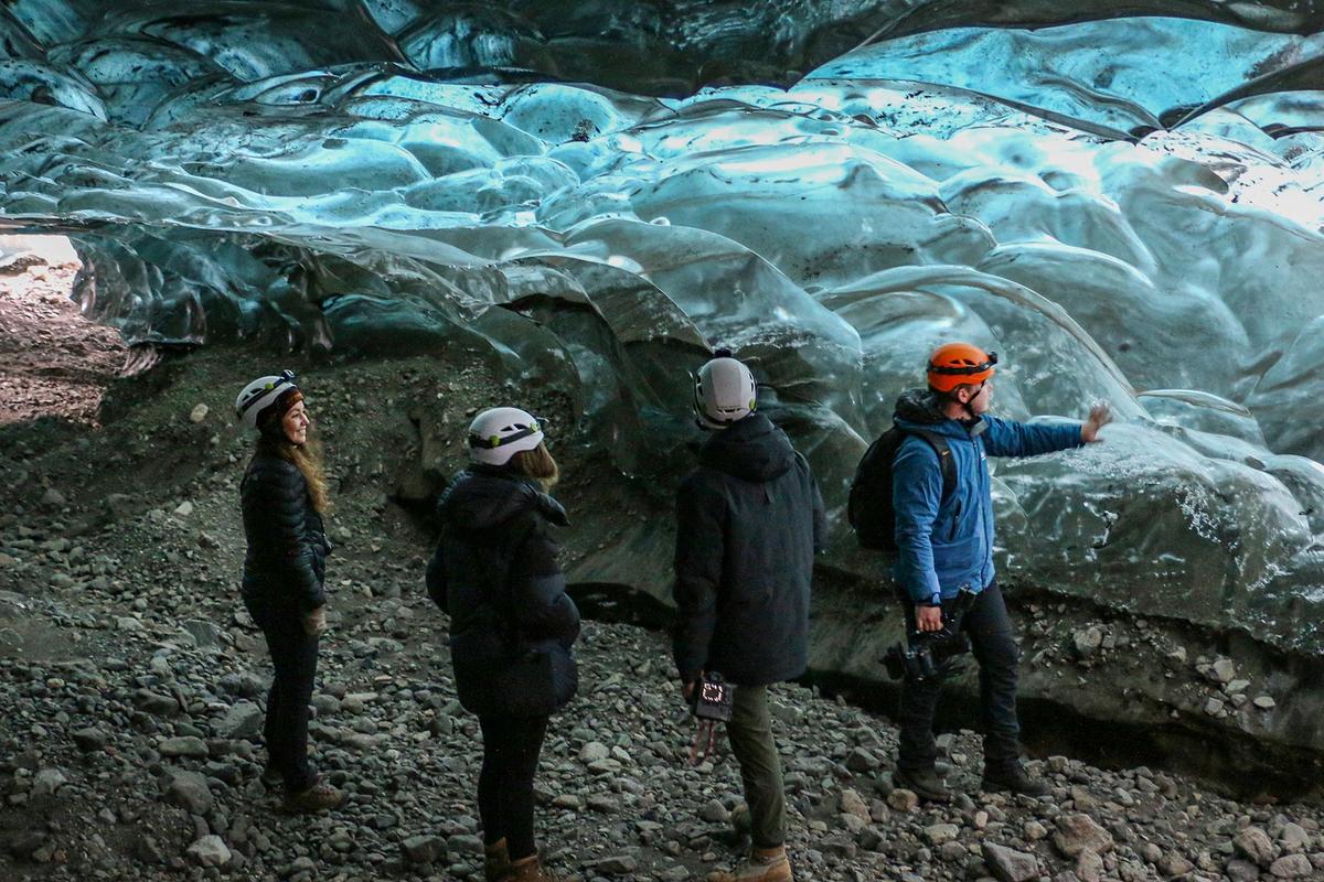The Secrets of the Crystal Ice Cave in Iceland